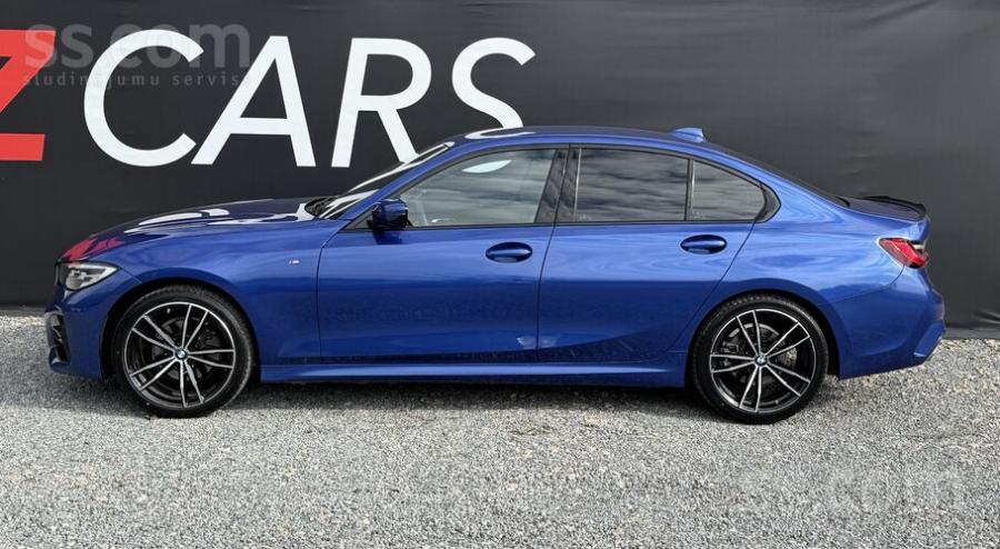 Blue BMW 320 2019 in Riga, with an engine capacity of 2.00 L and mileage of 80 thousand km for 27990 €, photo 5 on AUTOMOTO.COM.LV