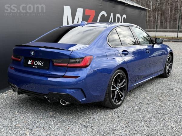 Blue BMW 320 2019 in Riga, with an engine capacity of 2.00 L and mileage of 80 thousand km for 27990 €, photo 5 on AUTOMOTO.COM.LV