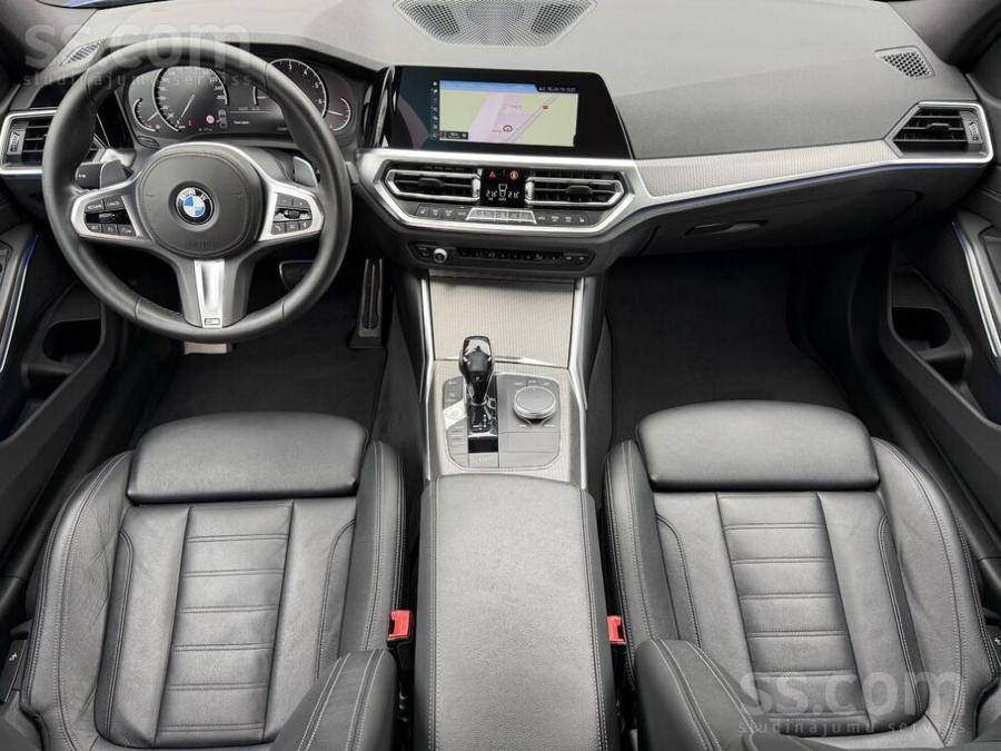 Blue BMW 320 2019 in Riga, with an engine capacity of 2.00 L and mileage of 80 thousand km for 27990 €, photo 7 on AUTOMOTO.COM.LV