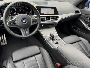 Blue BMW 320 2019 in Riga, with an engine capacity of 2.00 L and mileage of 80 thousand km for 27990 €, photo 8 on AUTOMOTO.COM.LV