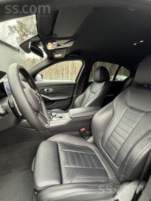 Blue BMW 320 2019 in Riga, with an engine capacity of 2.00 L and mileage of 80 thousand km for 27990 €, photo 9 on AUTOMOTO.COM.LV