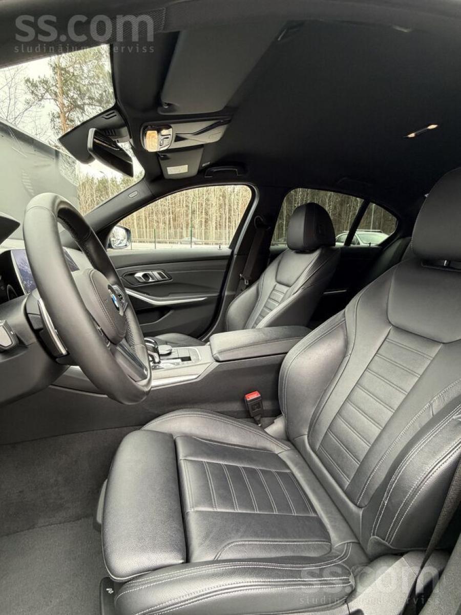 Blue BMW 320 2019 in Riga, with an engine capacity of 2.00 L and mileage of 80 thousand km for 27990 €, photo 9 on AUTOMOTO.COM.LV