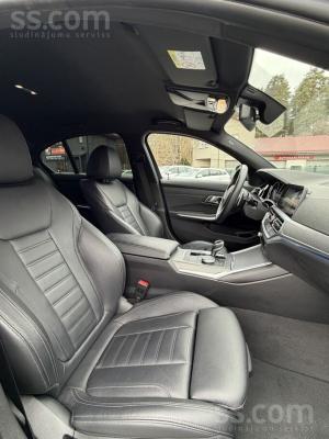 Blue BMW 320 2019 in Riga, with an engine capacity of 2.00 L and mileage of 80 thousand km for 27990 €, photo 10 on AUTOMOTO.COM.LV