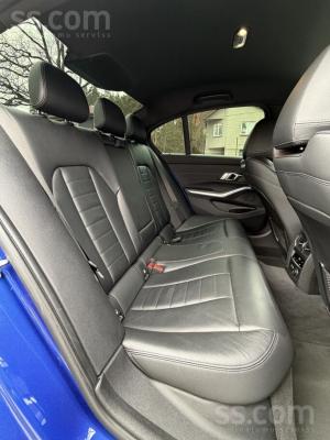 Blue BMW 320 2019 in Riga, with an engine capacity of 2.00 L and mileage of 80 thousand km for 27990 €, photo 11 on AUTOMOTO.COM.LV