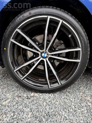 Blue BMW 320 2019 in Riga, with an engine capacity of 2.00 L and mileage of 80 thousand km for 27990 €, photo 22 on AUTOMOTO.COM.LV