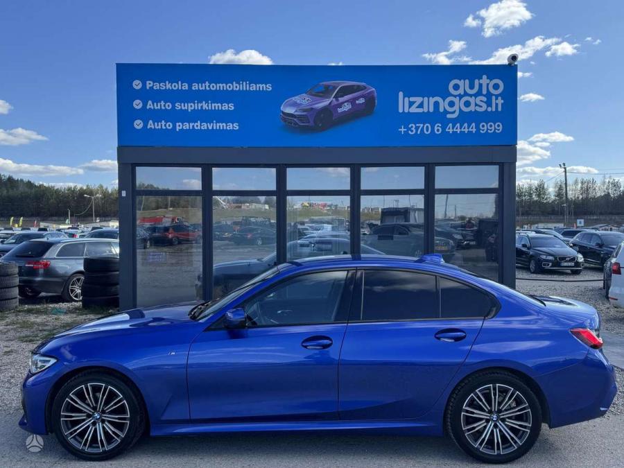 Blue BMW 320 2019 in Vilnius, with an engine capacity of 2.00 L and mileage of 214 thousand km for 19950 €, photo 6 on AUTOMOTO.COM.LV