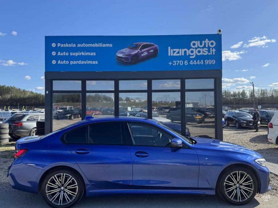 Blue BMW 320 2019 in Vilnius, with an engine capacity of 2.00 L and mileage of 214 thousand km for 19950 €, photo 7 on AUTOMOTO.COM.LV