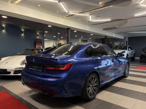Blue BMW 320 2019 in Riga, with an engine capacity of 2.00 L and mileage of 93 thousand km for 26500 €, photo 6 on AUTOMOTO.COM.LV