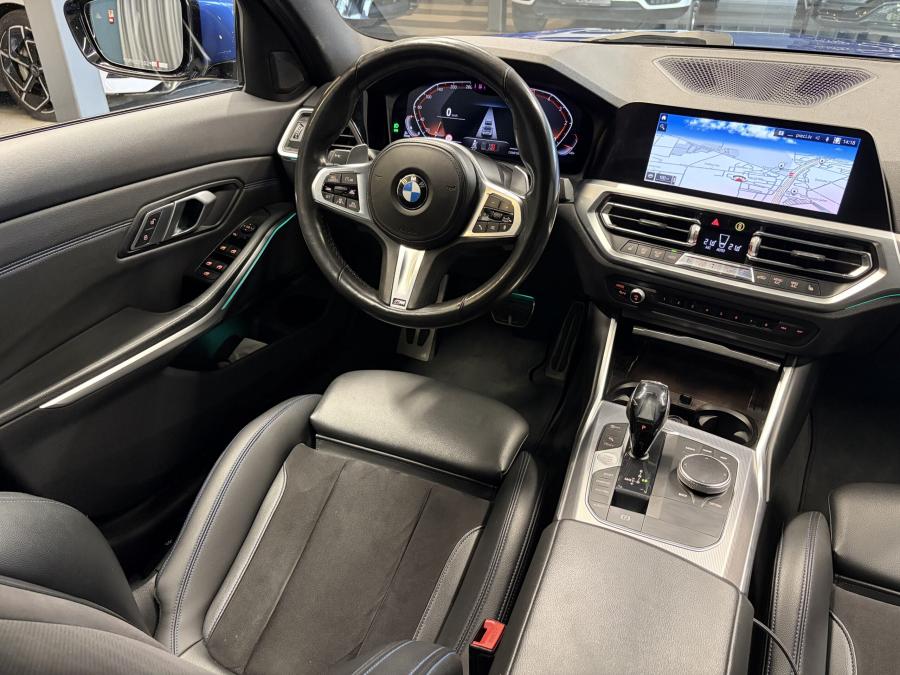 Blue BMW 320 2019 in Riga, with an engine capacity of 2.00 L and mileage of 93 thousand km for 26500 €, photo 14 on AUTOMOTO.COM.LV