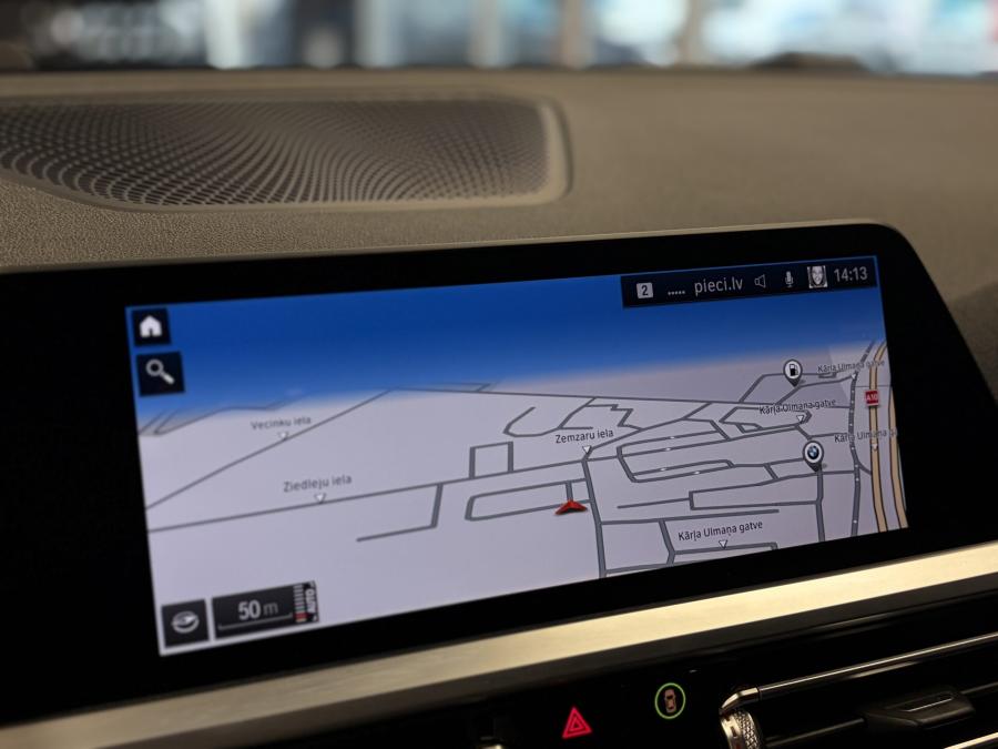 Blue BMW 320 2019 in Riga, with an engine capacity of 2.00 L and mileage of 93 thousand km for 26500 €, photo 20 on AUTOMOTO.COM.LV