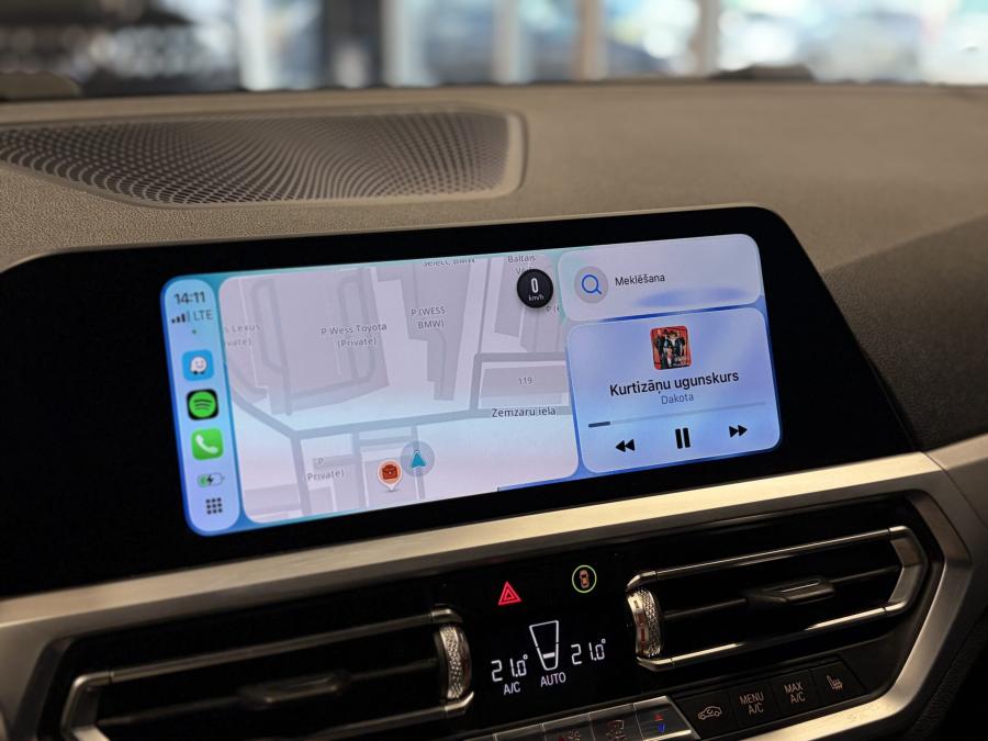 Blue BMW 320 2019 in Riga, with an engine capacity of 2.00 L and mileage of 93 thousand km for 26500 €, photo 22 on AUTOMOTO.COM.LV