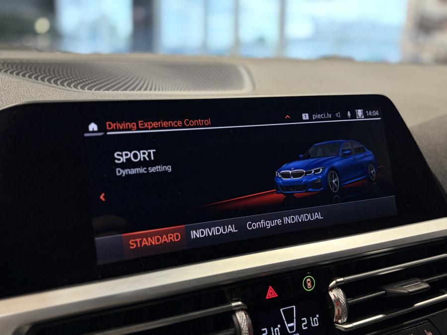 Blue BMW 320 2019 in Riga, with an engine capacity of 2.00 L and mileage of 93 thousand km for 26500 €, photo 25 on AUTOMOTO.COM.LV