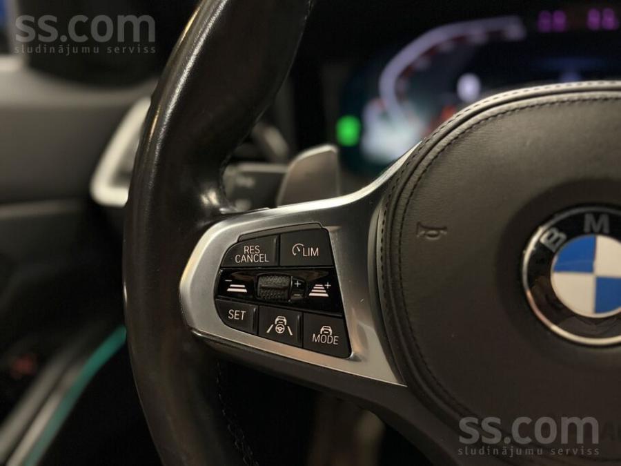 Blue BMW 320 2019 in Riga, with an engine capacity of 2.00 L and mileage of 93 thousand km for 26500 €, photo 20 on AUTOMOTO.COM.LV