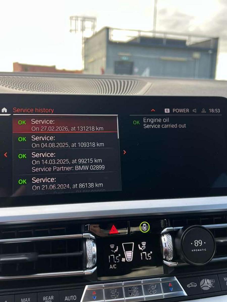 Zils BMW 320 2019 Kauņa, ar dzinēja tilpumu 2.00 L un nobraukumu 138 tūkst. km par 23500 €, foto 16 vietnē AUTOMOTO.COM.LV