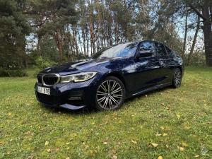 Blue BMW 320 2019 in Kaunas, with an engine capacity of 2.00 L and mileage of 232 thousand km for 24750 €, photo  on AUTOMOTO.COM.LV