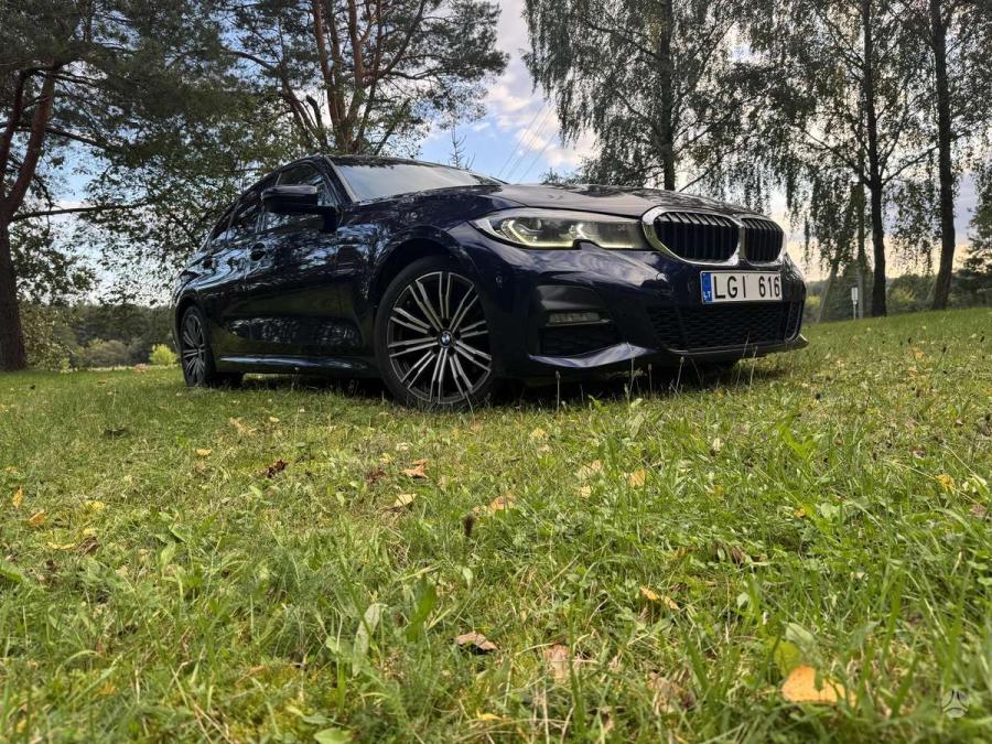 Blue BMW 320 2019 in Kaunas, with an engine capacity of 2.00 L and mileage of 232 thousand km for 24750 €, photo 7 on AUTOMOTO.COM.LV