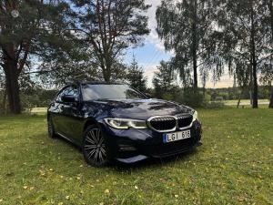 Blue BMW 320 2019 in Kaunas, with an engine capacity of 2.00 L and mileage of 232 thousand km for 24750 €, photo 8 on AUTOMOTO.COM.LV