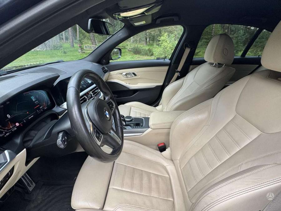 Blue BMW 320 2019 in Kaunas, with an engine capacity of 2.00 L and mileage of 232 thousand km for 24750 €, photo 14 on AUTOMOTO.COM.LV