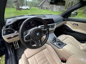 Blue BMW 320 2019 in Kaunas, with an engine capacity of 2.00 L and mileage of 232 thousand km for 24750 €, photo 15 on AUTOMOTO.COM.LV