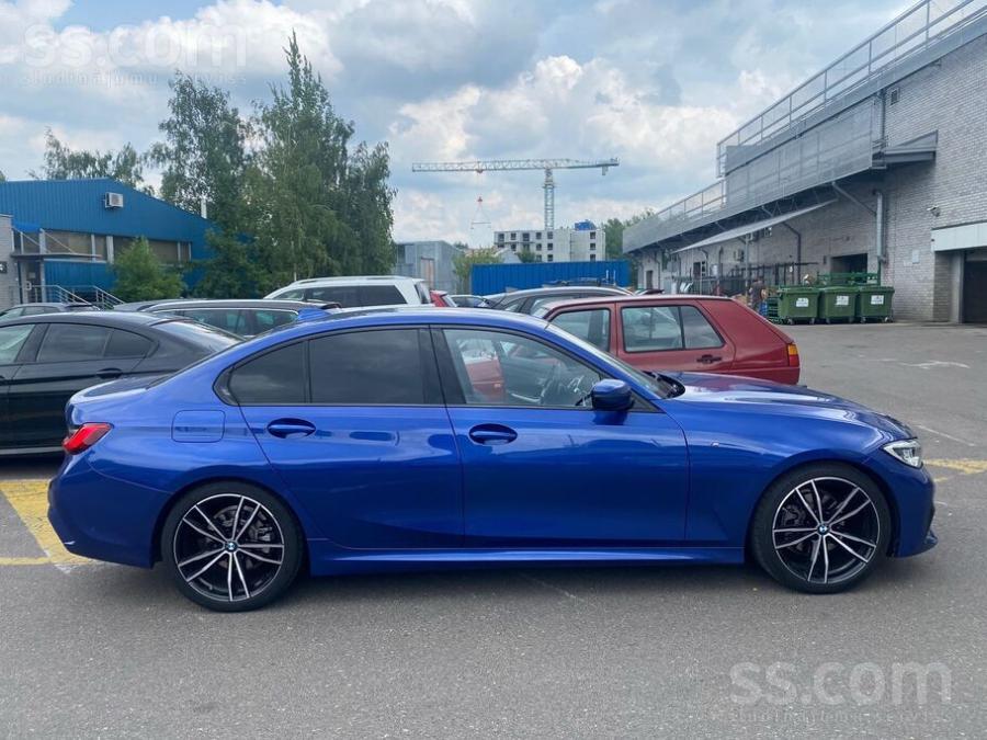 Синий БМВ 320 2019 в Даугавпилс, объемом двигателя 2.00 л и пробегом 101 тыс. км за 30000 €, фото 3 на AUTOMOTO.COM.LV