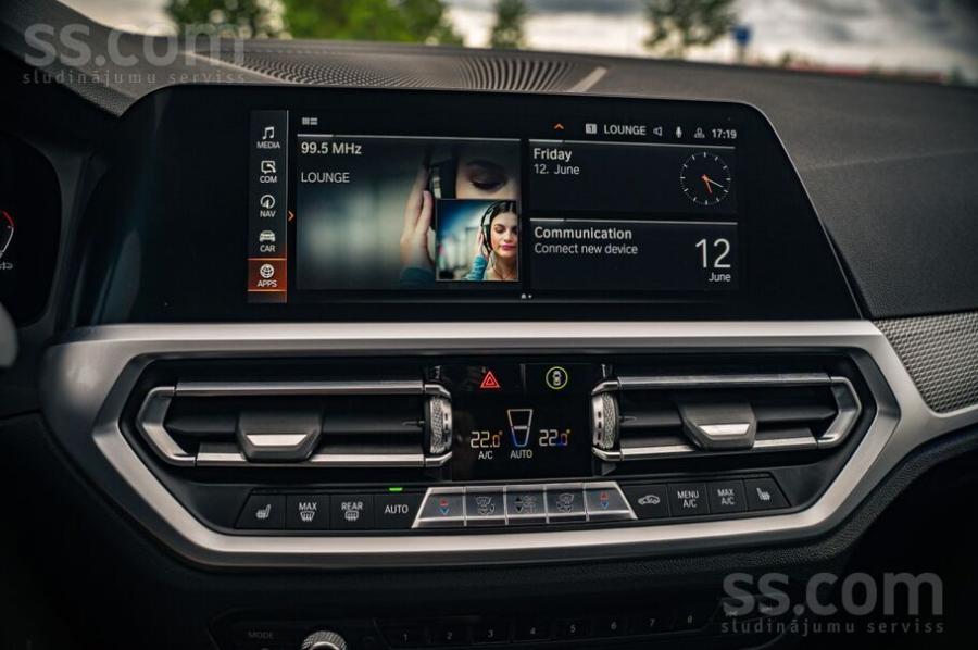 Zils BMW 320 2020 Rīga, ar dzinēja tilpumu 2.00 L un nobraukumu 104 tūkst. km par 25990 €, foto 11 vietnē AUTOMOTO.COM.LV