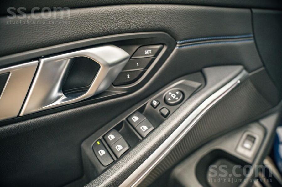 Zils BMW 320 2020 Rīga, ar dzinēja tilpumu 2.00 L un nobraukumu 104 tūkst. km par 25990 €, foto 24 vietnē AUTOMOTO.COM.LV