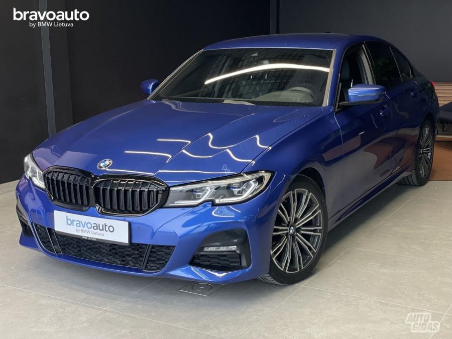 Blue BMW 320 2021 in Klaipeda, with an engine capacity of 2.00 L and mileage of 132 thousand km for 28252 €, photo 1 on AUTOMOTO.COM.LV