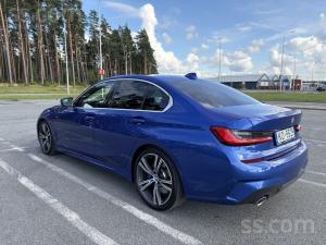 Blue BMW 320 2021 in Riga, with an engine capacity of 2.00 L and mileage of 147 thousand km for 27700 €, photo 4 on AUTOMOTO.COM.LV
