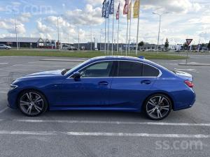 Blue BMW 320 2021 in Riga, with an engine capacity of 2.00 L and mileage of 147 thousand km for 27700 €, photo 5 on AUTOMOTO.COM.LV