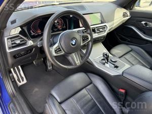 Blue BMW 320 2021 in Riga, with an engine capacity of 2.00 L and mileage of 147 thousand km for 27700 €, photo 9 on AUTOMOTO.COM.LV
