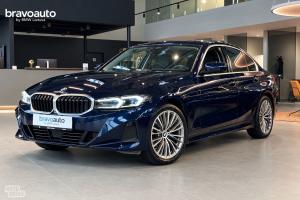Blue BMW 320 2022 in Klaipeda, with an engine capacity of 2.00 L and mileage of 142 thousand km for 32372 €, photo  on AUTOMOTO.COM.LV