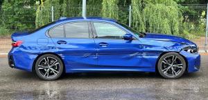 Blue BMW 320 2024 in Vievis, with an engine capacity of 2.00 L and mileage of 70 thousand km for 16750 €, photo 6 on AUTOMOTO.COM.LV