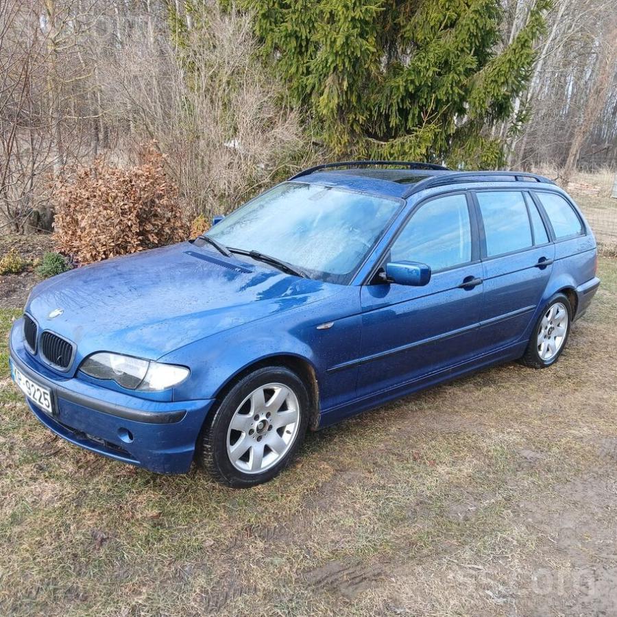 Синий БМВ 320 2001 в Елгава, объемом двигателя 2.00 л и пробегом 432 тыс. км за 1500 €, фото 1 на AUTOMOTO.COM.LV