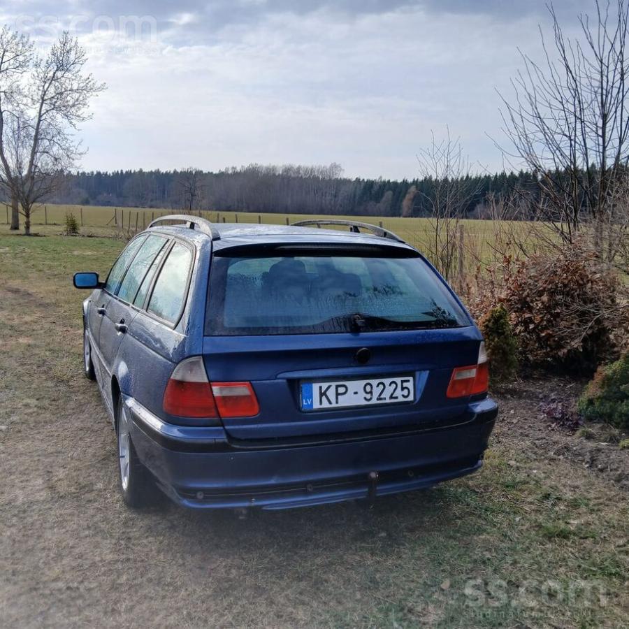 Синий БМВ 320 2001 в Елгава, объемом двигателя 2.00 л и пробегом 432 тыс. км за 1500 €, фото 4 на AUTOMOTO.COM.LV