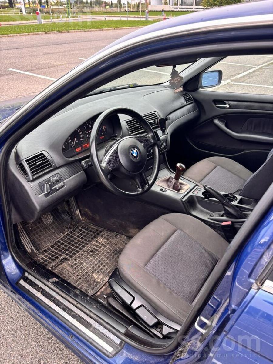 Zils BMW 320 2001 Rīga, ar dzinēja tilpumu 2.20 L un nobraukumu 323 tūkst. km par 2000 €, foto 6 vietnē AUTOMOTO.COM.LV