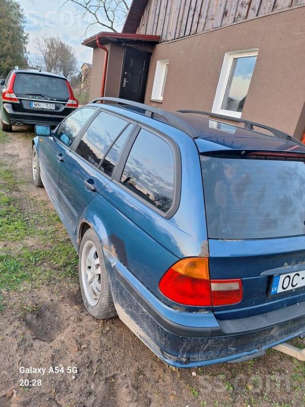 Zils BMW 320 2002 Aizkraukle, ar dzinēja tilpumu 2.00 L un nobraukumu 440 tūkst. km par 2500 €, foto 1 vietnē AUTOMOTO.COM.LV