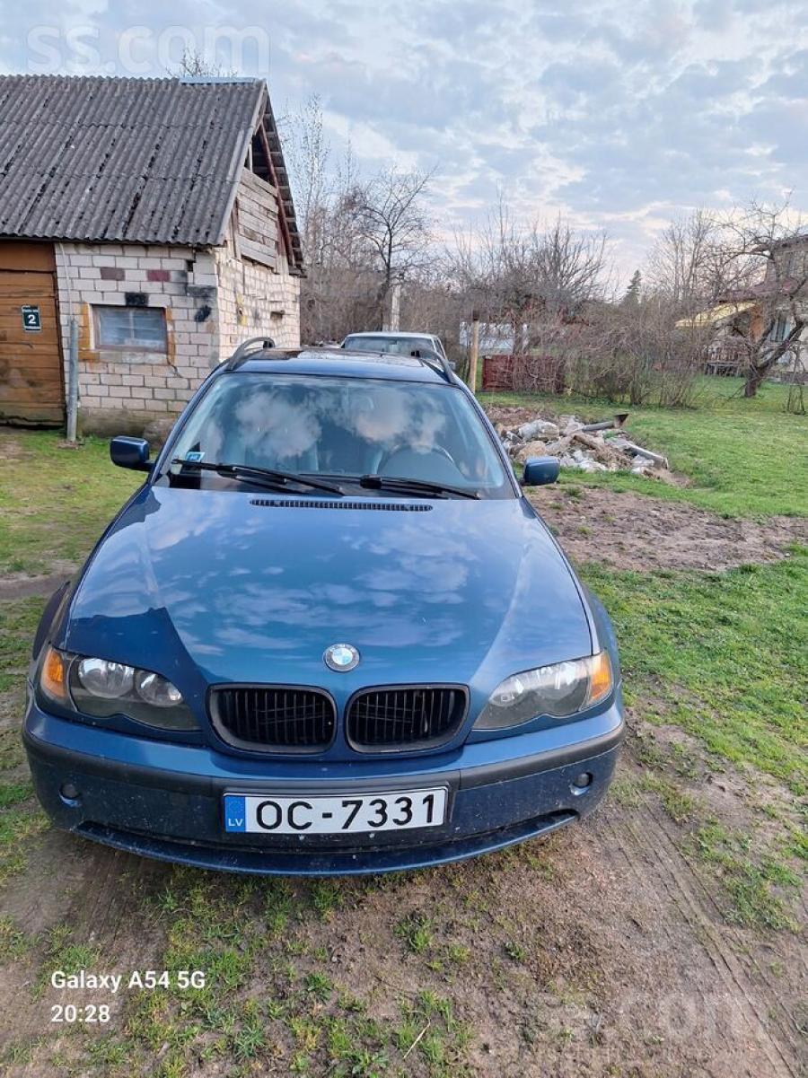 Zils BMW 320 2002 Aizkraukle, ar dzinēja tilpumu 2.00 L un nobraukumu 440 tūkst. km par 2500 €, foto 3 vietnē AUTOMOTO.COM.LV
