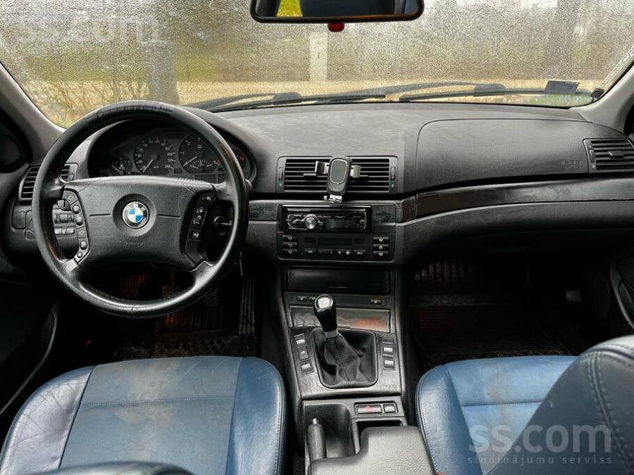 Zils BMW 320 2002 Aizkraukle, ar dzinēja tilpumu 2.00 L un nobraukumu 440 tūkst. km par 2500 €, foto 9 vietnē AUTOMOTO.COM.LV