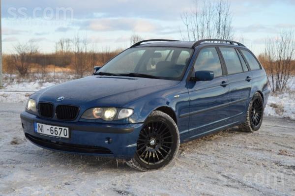Zils BMW 320 2002 Dobele, ar dzinēja tilpumu 2.00 L un nobraukumu 360 tūkst. km par 2400 €, foto 1 vietnē AUTOMOTO.COM.LV