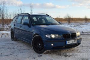 Zils BMW 320 2002 Dobele, ar dzinēja tilpumu 2.00 L un nobraukumu 360 tūkst. km par 2400 €, foto 2 vietnē AUTOMOTO.COM.LV