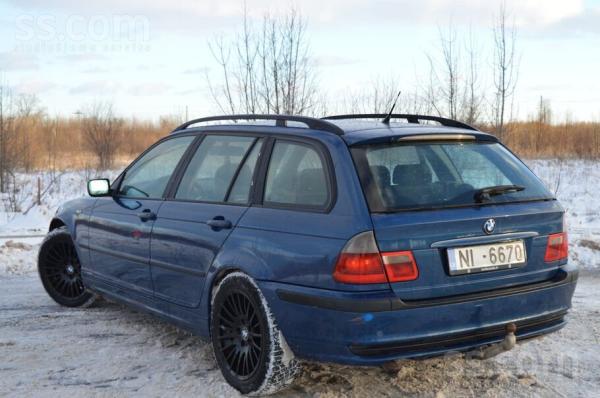 Zils BMW 320 2002 Dobele, ar dzinēja tilpumu 2.00 L un nobraukumu 360 tūkst. km par 2400 €, foto 3 vietnē AUTOMOTO.COM.LV