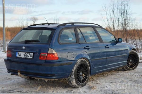 Zils BMW 320 2002 Dobele, ar dzinēja tilpumu 2.00 L un nobraukumu 360 tūkst. km par 2400 €, foto 4 vietnē AUTOMOTO.COM.LV