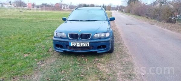 Blue BMW 320 2002 in Bauska, with an engine capacity of 2.00 L and mileage of 465 thousand km for 1750 €, photo 1 on AUTOMOTO.COM.LV