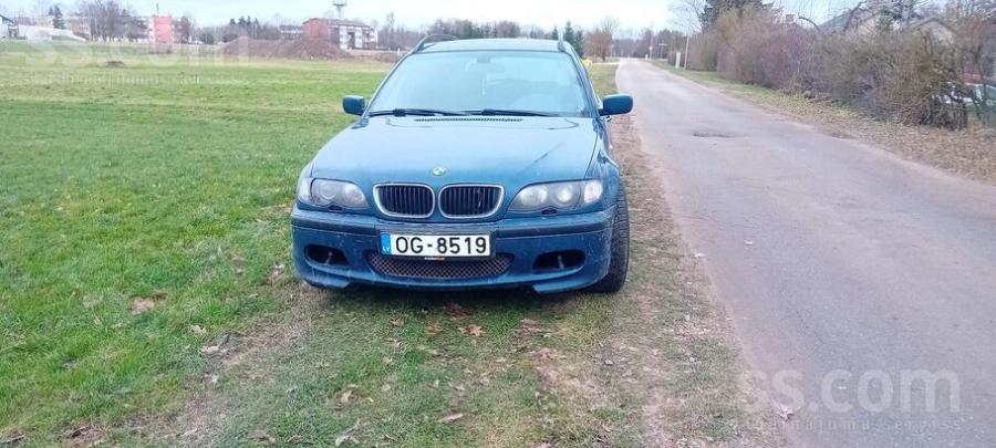 Zils BMW 320 2002 Bauska, ar dzinēja tilpumu 2.00 L un nobraukumu 465 tūkst. km par 1750 €, foto 1 vietnē AUTOMOTO.COM.LV