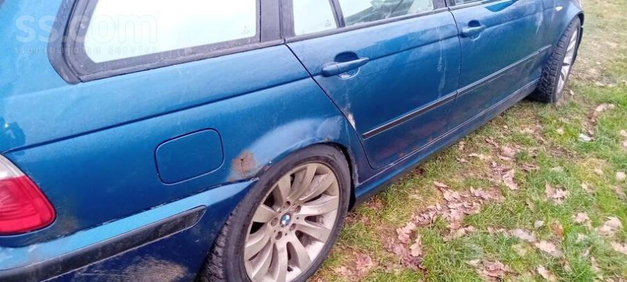 Zils BMW 320 2002 Bauska, ar dzinēja tilpumu 2.00 L un nobraukumu 465 tūkst. km par 1750 €, foto 4 vietnē AUTOMOTO.COM.LV