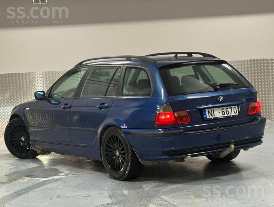 Blue BMW 320 2002 in Riga, with an engine capacity of 2.00 L and mileage of 345 thousand km for 2600 €, photo 2 on AUTOMOTO.COM.LV