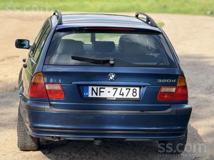 Zils BMW 320 2002 Rīga, ar dzinēja tilpumu 2.00 L un nobraukumu 320 tūkst. km par 2200 €, foto 5 vietnē AUTOMOTO.COM.LV