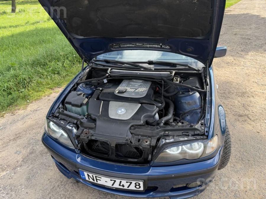 Zils BMW 320 2002 Rīga, ar dzinēja tilpumu 2.00 L un nobraukumu 320 tūkst. km par 2200 €, foto 10 vietnē AUTOMOTO.COM.LV