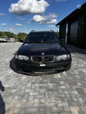 Blue BMW 320 2002 in Pakruojis, with an engine capacity of 2.00 L and mileage of 433 thousand km for 1000 €, photo  on AUTOMOTO.COM.LV