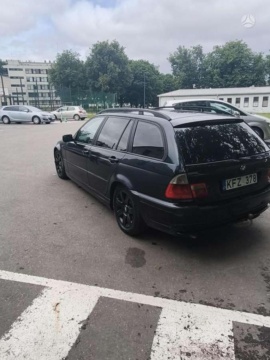 Blue BMW 320 2002 in Kaunas, with an engine capacity of 2.00 L and mileage of 400 thousand km for 1300 €, photo 4 on AUTOMOTO.COM.LV